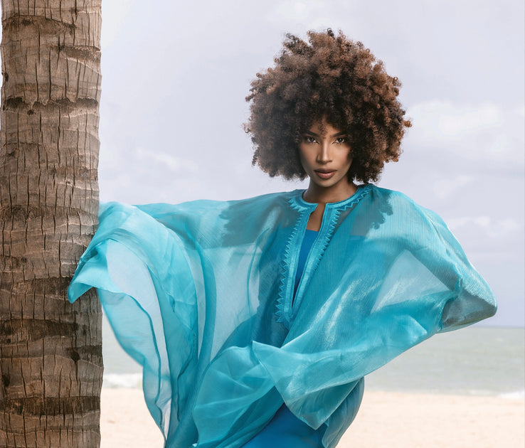 Dakar Sunsets - Embroidered Modest Dress - Senegal Dress – Jellabiya