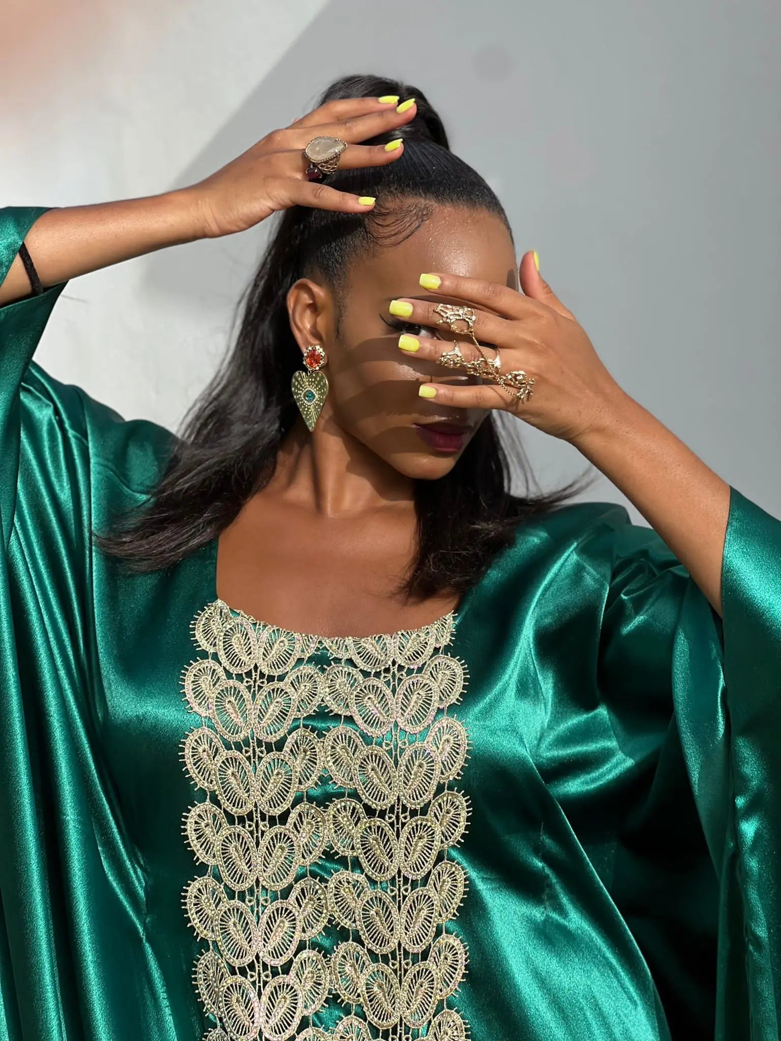 Fatou Bubu | African Short Dress | Bubu Dress Jellabiya