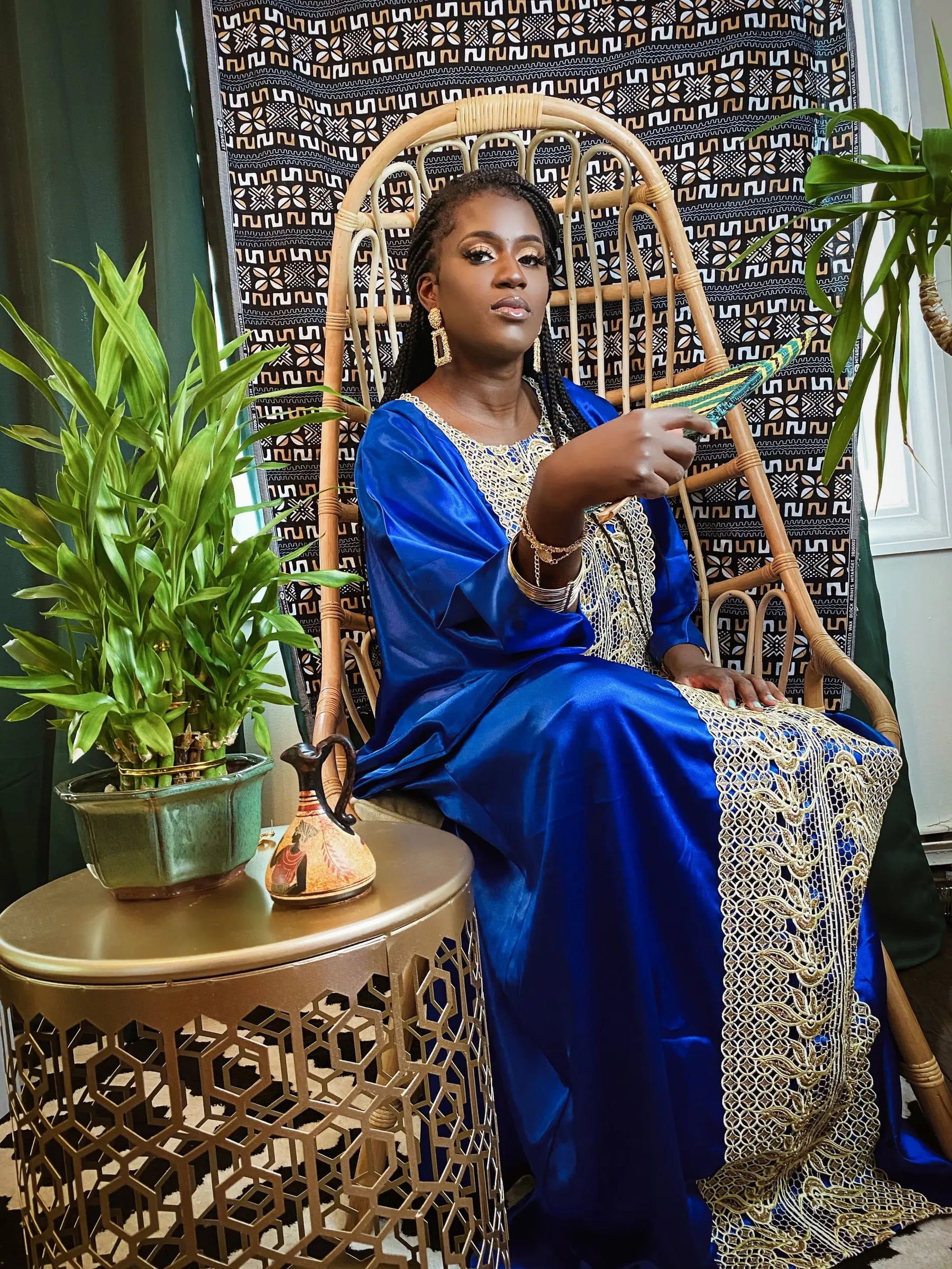 Fatou Bubu | African Short Dress | Bubu Dress Jellabiya